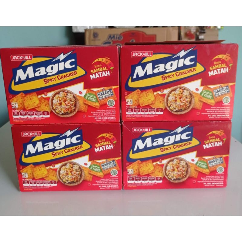 Jack N Jill, magic spicy crackers with sun sauce flavor 66 gr | Shopee ...