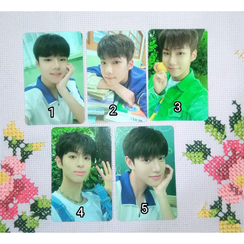 Photocard Official The Wind Thewind We Go Summer Vacation PC Jaewon Thanatorn Chanwon Hyounjoon ...