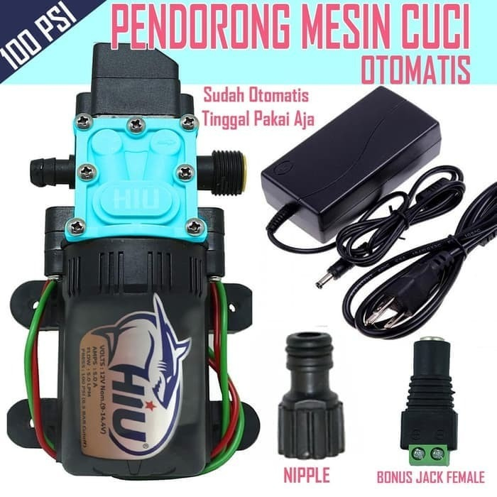 MESIN Automatic Washing Machine Water booster Pump Package | Shopee ...
