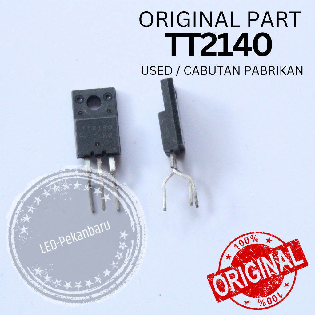 HORIZONTAL TRANSISTOR TT2140 TT 2140 TR POWER DUMPER REMOVAL ORIGINAL ...