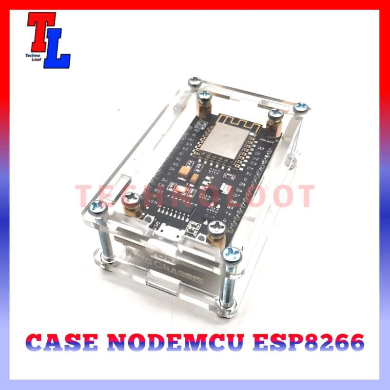 Acrylic Case For ESP8266 NodeMcu Lolin | Shopee Philippines