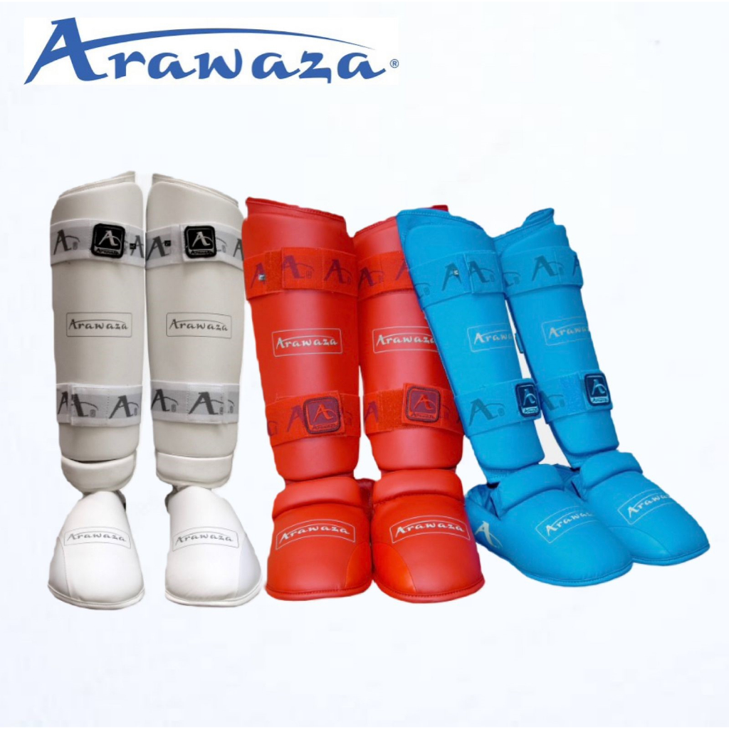 Foot Protector/Shin Guard/Dekker Karate Arawaza Leg Protector Karate ...