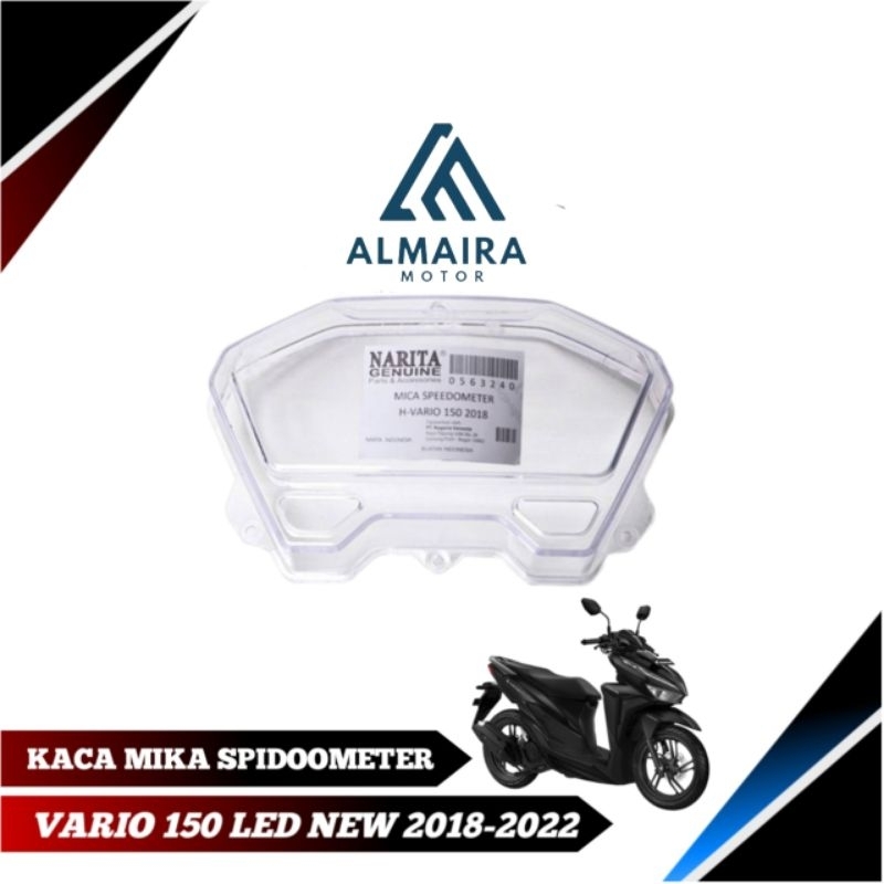 CLEAR SPEEDOMETER MIKA GLASS VARIO 150 LED NEW 2018-2022 | Shopee ...