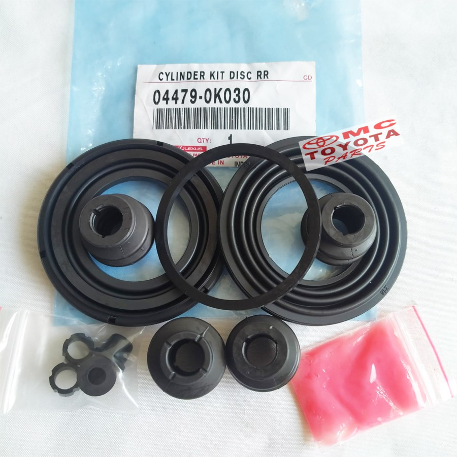 Fortuner VRZ Rear Disc Brake Rubber Cylinder Kit Caliper 04479-0K030 ...