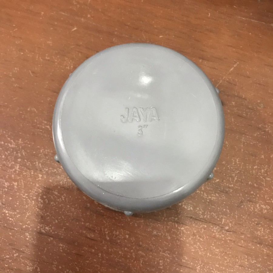 DOP 3 INCH JAYA PVC END CAP PLUG PLAIN LID PIPE COVER | Shopee Philippines