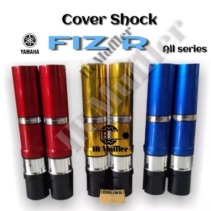 MERAH YAMAHA FIZ R FRONT SHOCK COVER COLOR (Gold, Silver, Red,biru ...