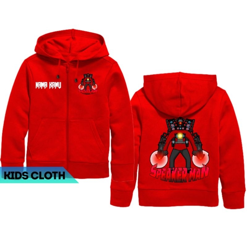 Free Name Jacket Children TITAN SPEAKERMAN SKIBIDI TOILET Jacket ZIPPER ...