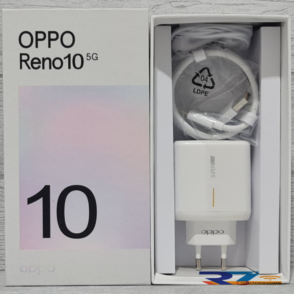 BOX/DUS/BOX OPPO Reno10 5G (CHARGER SUPER VOOC 65w ORIGINAL) | Shopee ...