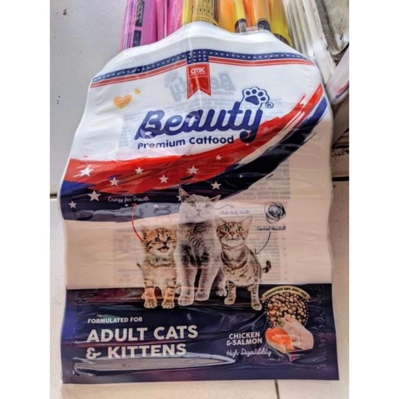 UNGU Plastic REPACK BEAUTY BOLT Purple Cat Feed Packaging 800gr ...