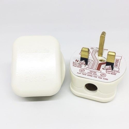 Panasonic 3 foot AC plug WEJ-9111W | Shopee Philippines