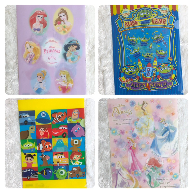 Original A4 disney edition file holder folder made in japan | Shopee ...