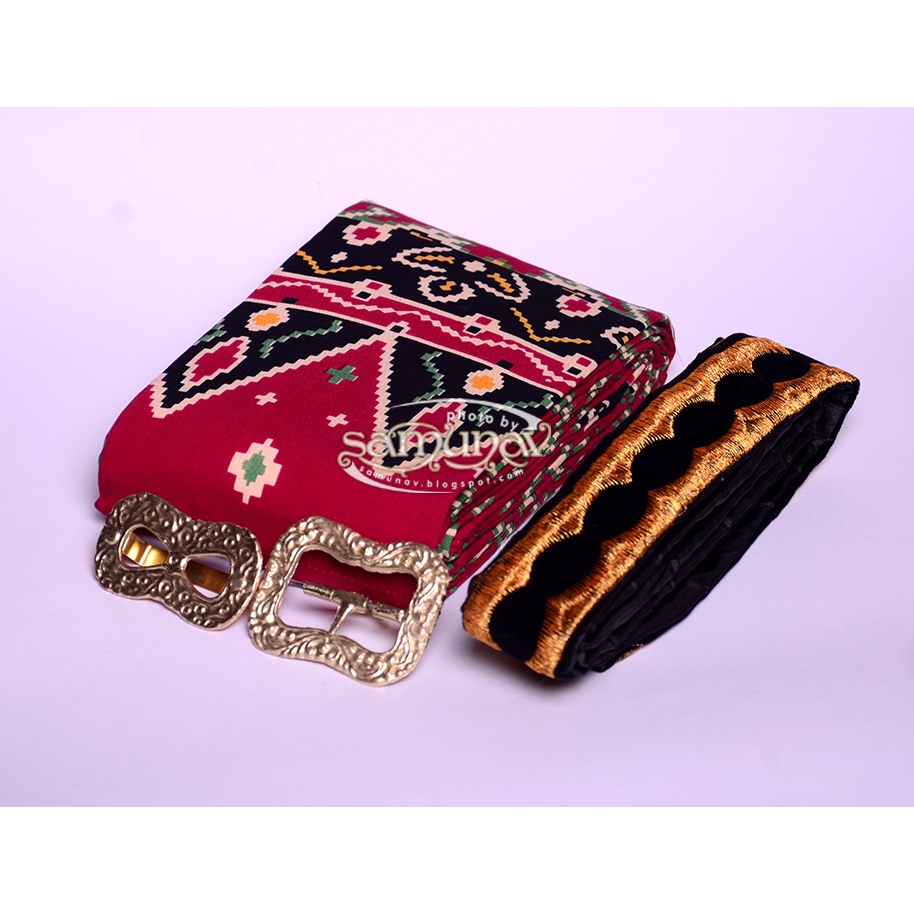 Complete Javanese Belt Package Lontong Timang Kamus Bengang Embroidery ...