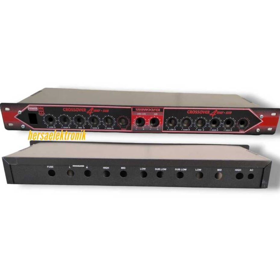 4 way power crossover box + sub | Shopee Philippines