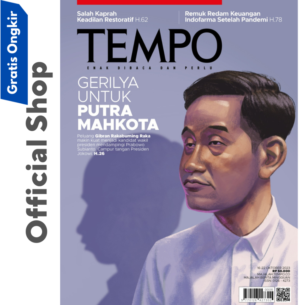 Ed Tempo Magazine. 5235 Guerrillas For Crown Prince (October 16th 2023) | Shopee Philippines