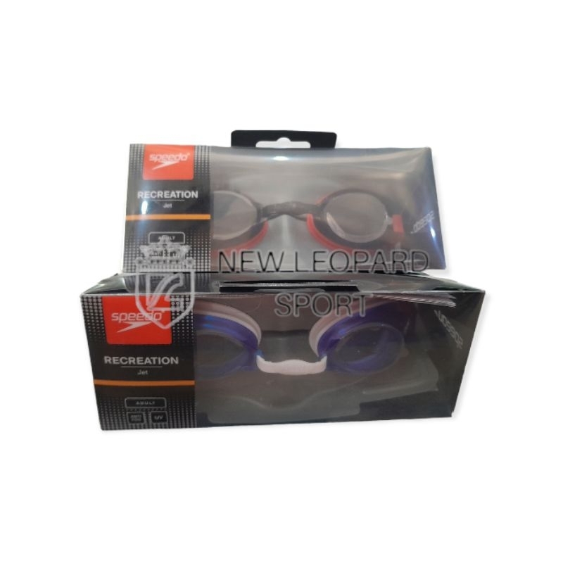 Speedo RECREATION JET adult swimming goggles | Shopee Philippines