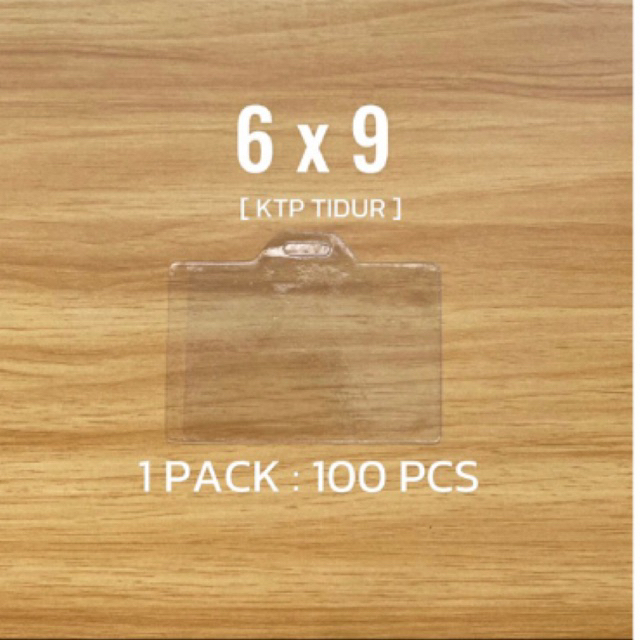 Plastic Id Card/Plastic KTP/Cover Card/Plastic Sleeping Participant ...