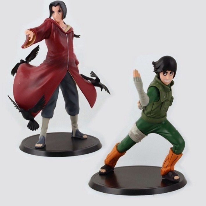 Uchiha ITACHI ROCK LEE SET 2PCS NARUTO ACTION FIGURE | Shopee Philippines