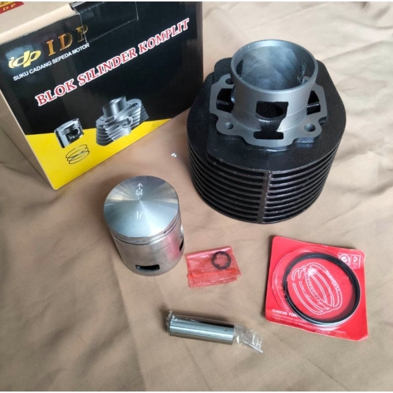 Vespa pxe excel piston block package, 5 port 5 hole piston block ...