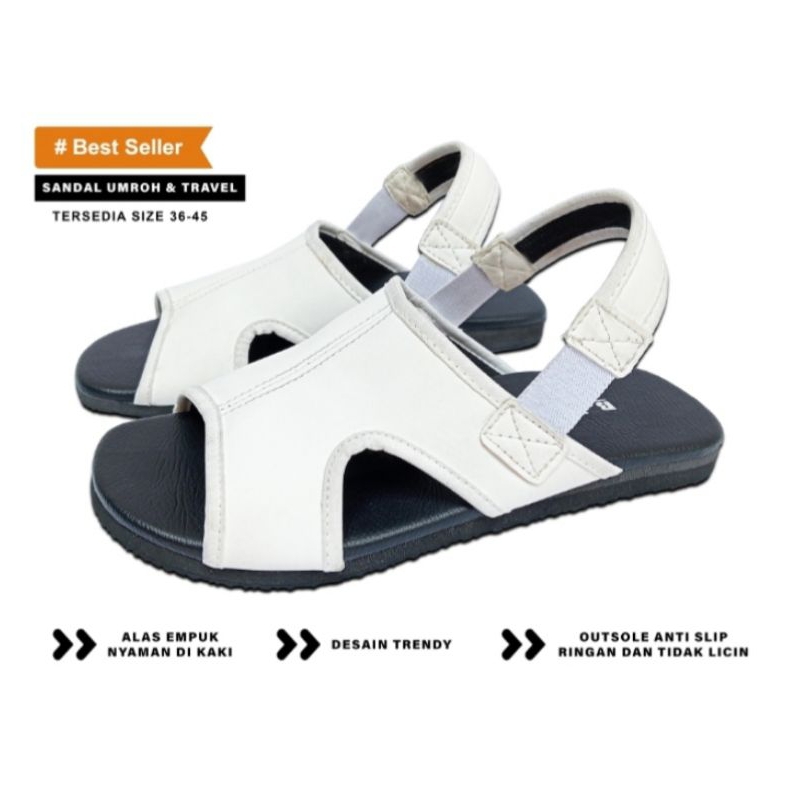 Men's/Women's Lightweight Anti-Slip Umrah and Hajj Sandals | Shopee ...