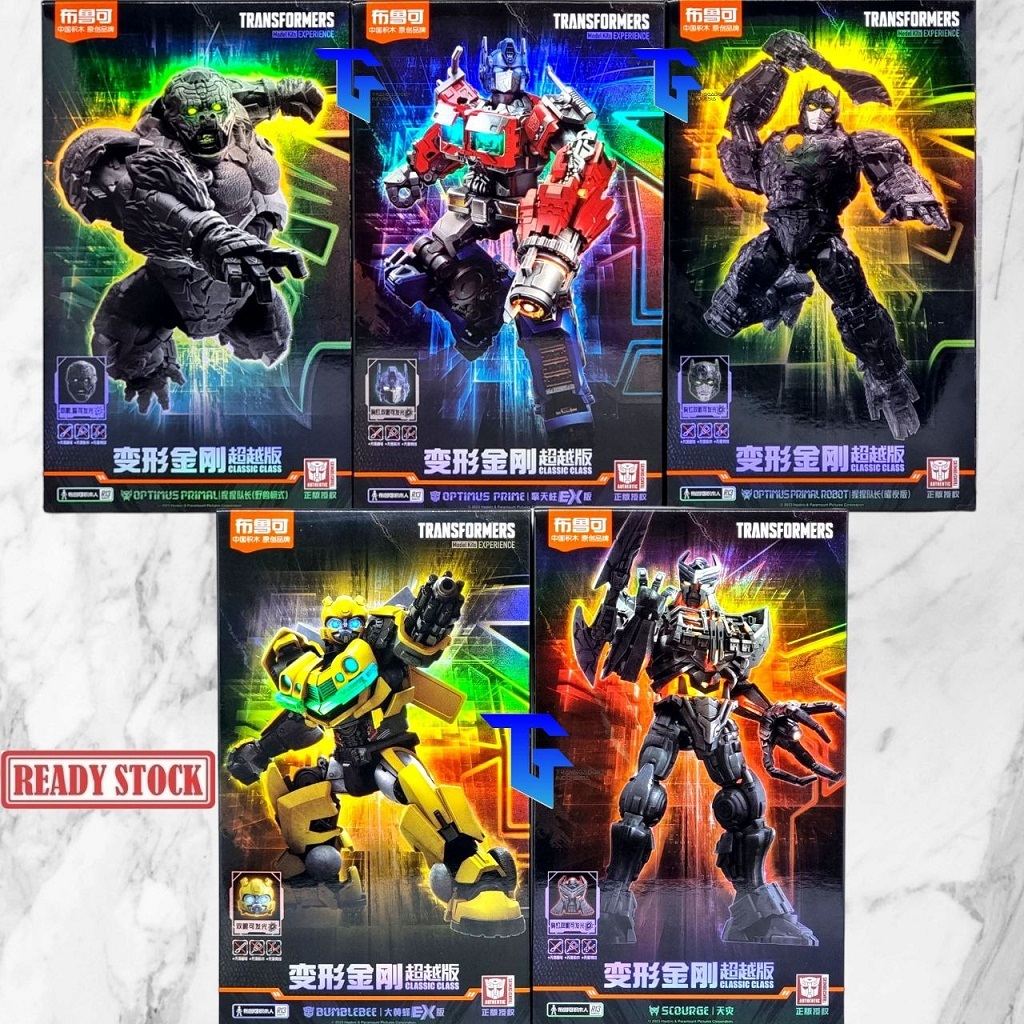 Blokees Buluke Transformers ROTB Optimus Prime - Bumblebee - Scourge ...