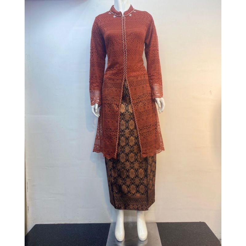 Ajwad Sequin Brocade Tunic kebaya / kebaya/jumbo kebaya/muslim kebaya ...