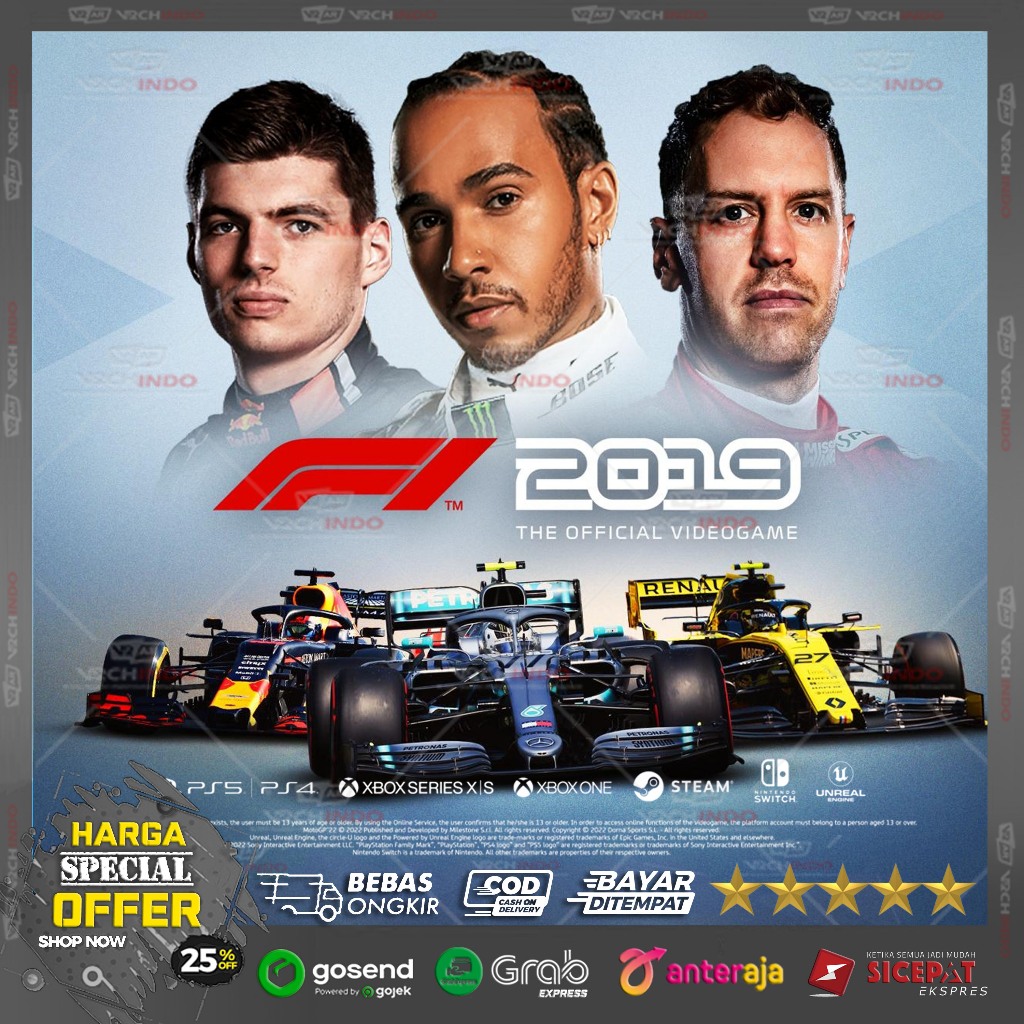 Formula One 2019 - F1 19 Game for PC/Laptop | Shopee Philippines
