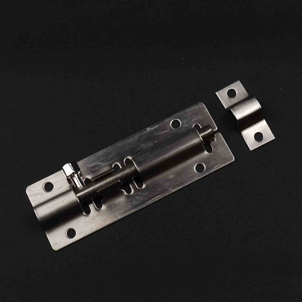 4" economical stainless latch / 4 inch stainless steel door slot / 4 ...