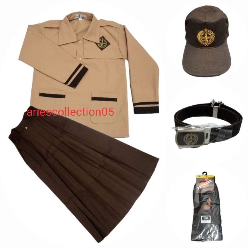 Elementary school Scout uniform | Girl Scout clothes | Girls clothes ...