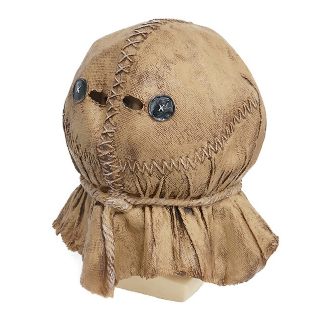 Tol-43 rubber latex mask full head head scarecrow people rice field ...