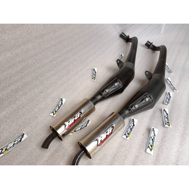 HITAM Exhaust FIZ R FORCE ONE ALFA SIGMA TORNADO STANDARD RACING BELLY ...