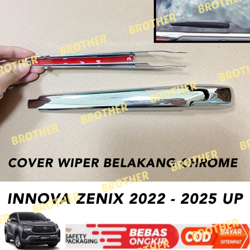 Innova Zenix Rear Wiper Cover 2022 2024 2025 2026 UP Chrome. | Shopee ...