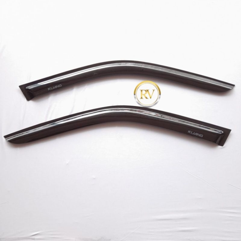 HITAM New Kijang Car Front Side Visor Rain Gutter Water Gutter 2 Doors ...