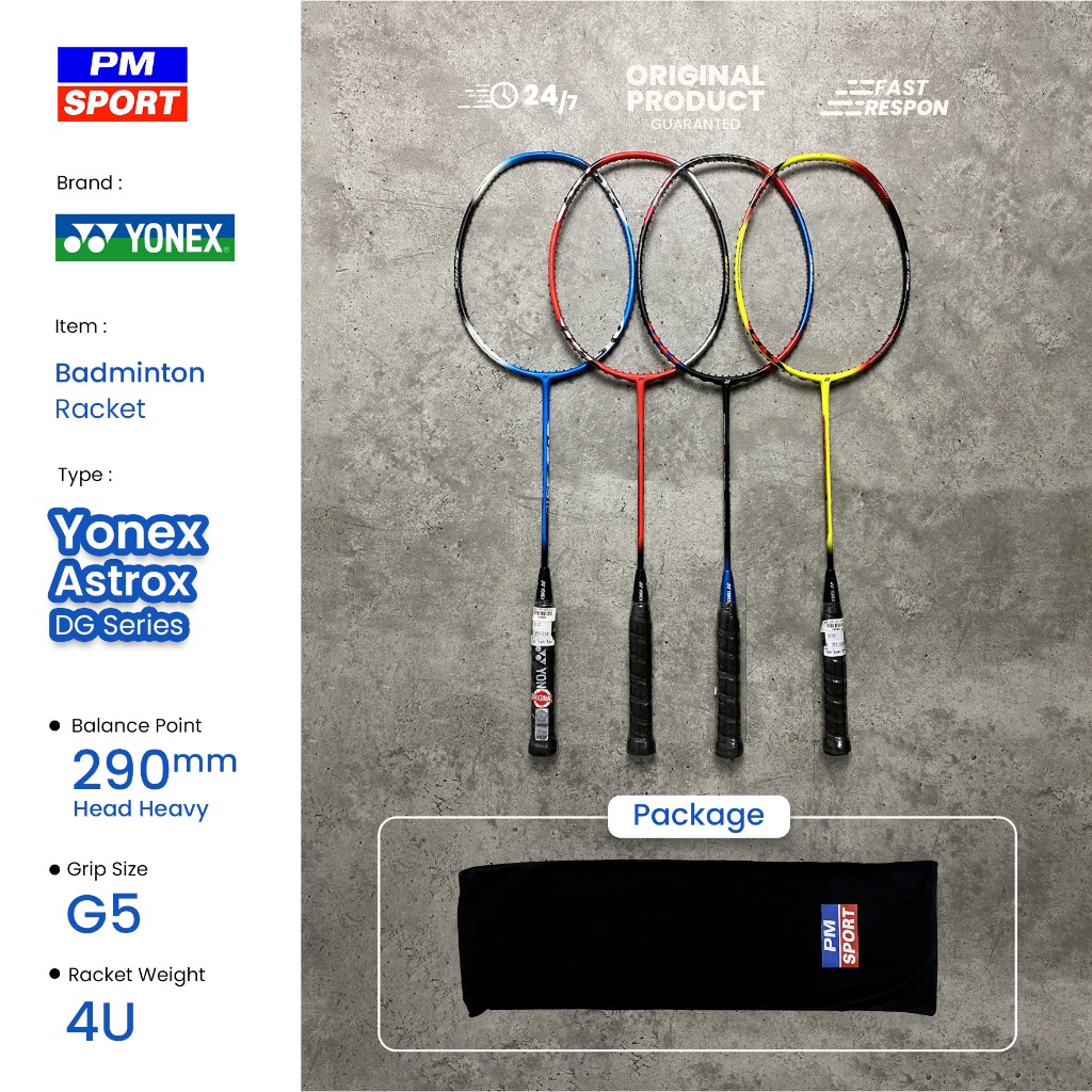 Yonex ASTROX DG BADMINTON / BADMINTON RACKET | Shopee Philippines