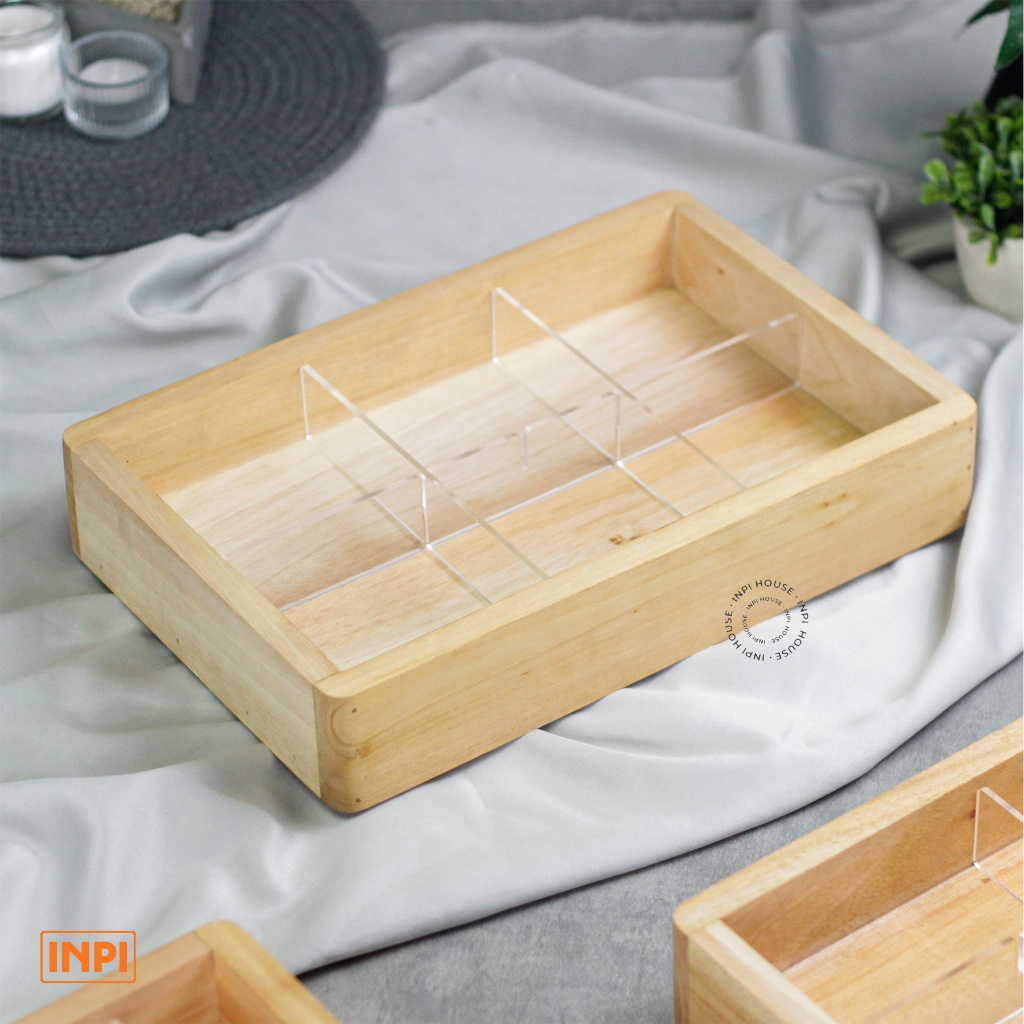 Multipurpose Partition Display Box/Acrylic Wooden Display Box - INPI ...