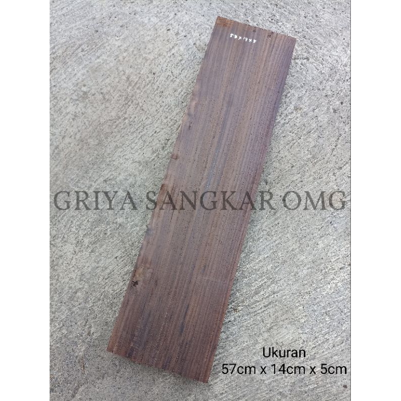 KAYU Wood Beam real Picture And video Size 57cmx14cmx5cm | Shopee ...