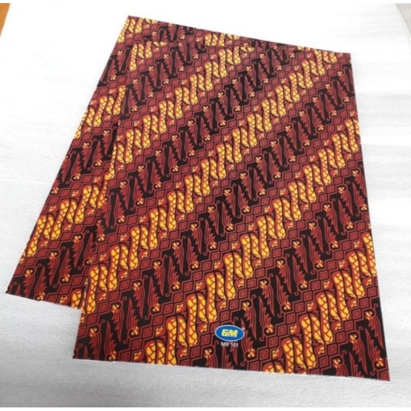 Stopmap/Map GM Folio Batik Paper (Illustration Image) | Shopee Philippines