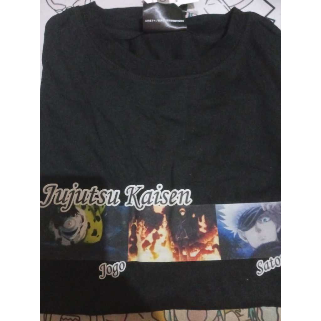 Jujutsu Kaisen Gojo vs Jongo Scene Battle T-Shirt | Shopee Philippines