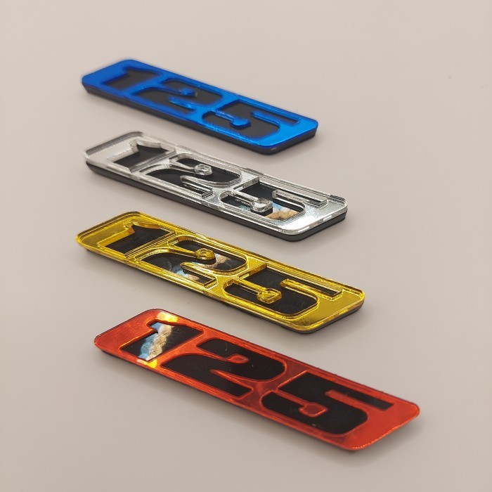 Acrylic emblem 125 emblem ENGRAVE acrylic beat vario 125 | Shopee ...