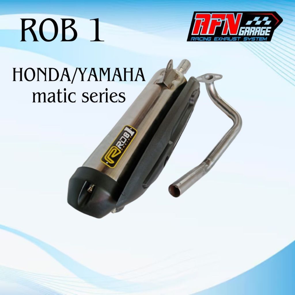 Rob1 Racing Exhaust Shield TZM PNP INLET 28MM PCX N-MAX VARIO BEAT ...