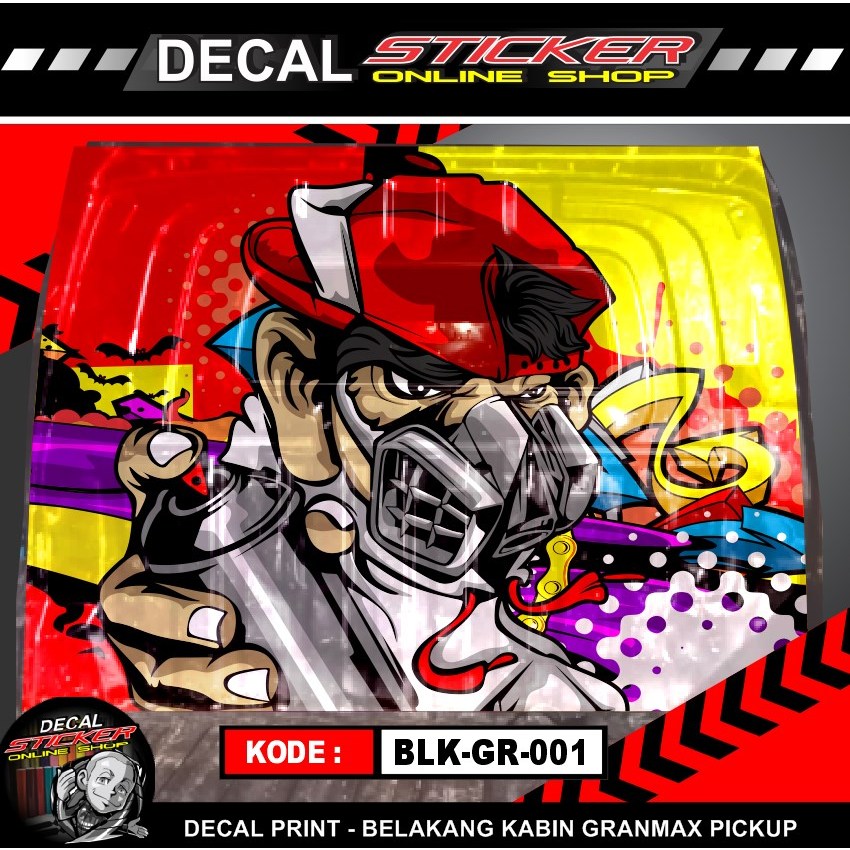 Car STICKER PICK UP GRANMAX STICKER Back Head Cabin | Shopee Philippines