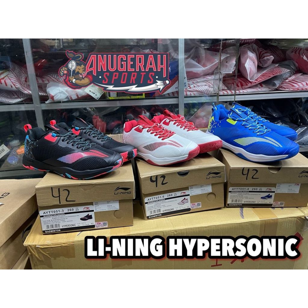 ORIGINAL LI-NING / LINING HYPERSONIC Badminton Shoes | Shopee Philippines