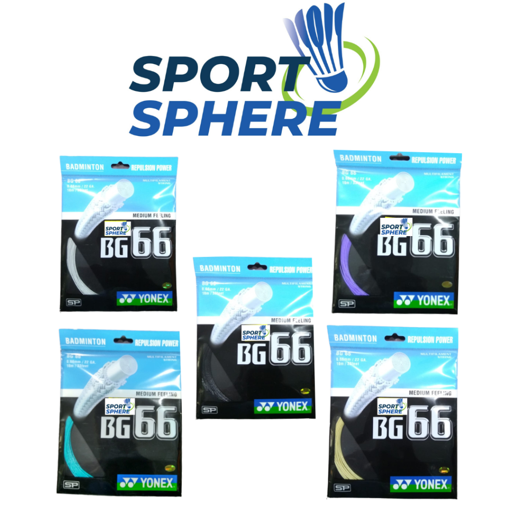 Yonex BG 66 Badminton Racket String Original | Shopee Philippines