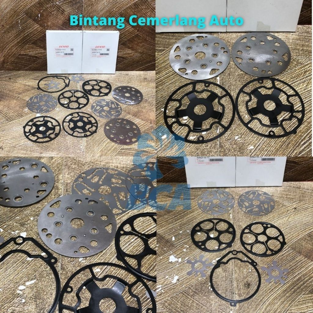 GASKET PLATE COMPRESSOR VALVE AC COMPRESSOR Old Toyota Avanza Car ...