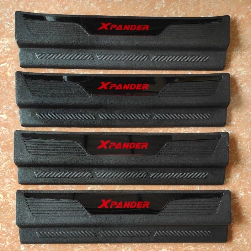 HITAM Sill plate silplate Side DOOR Mitsubishi xpander Exceed sport ...