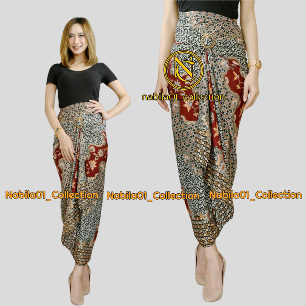 Batik wrap skirt / batik wrap skirt wrapped cloth / modern batik wrap ...