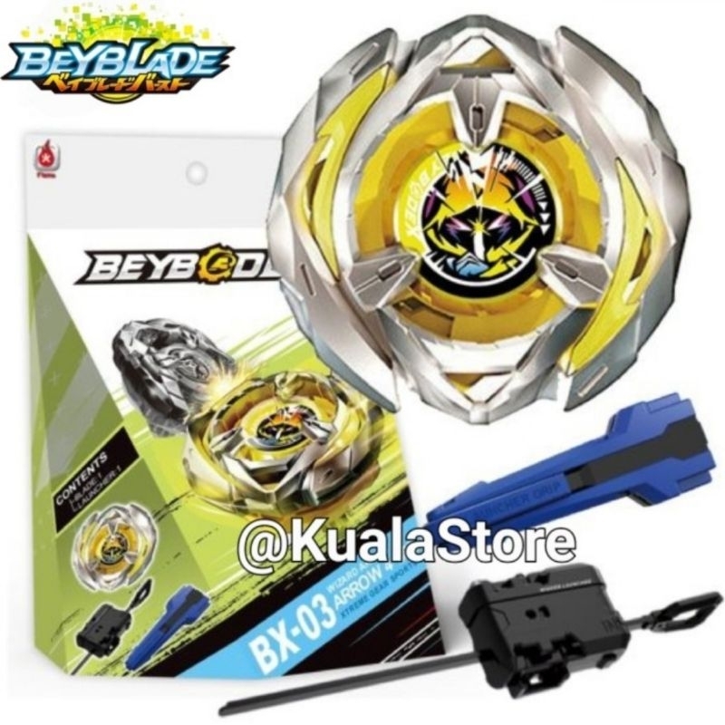 Beyblade X Wizzard Arrow BX03 EXTREME Burst Ultimate Spinning Top for ...