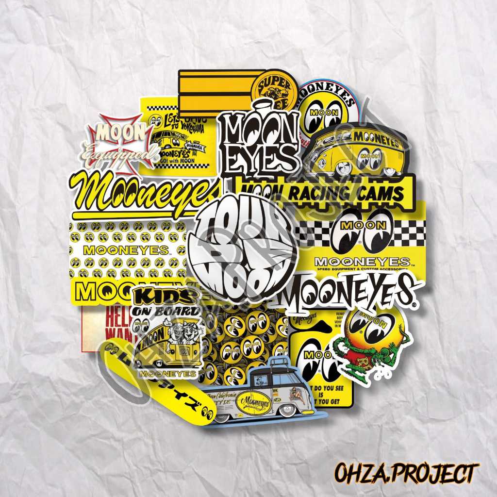 Mooneyes Sticker Sticker case Cellphone Casing laptop suitcase ...