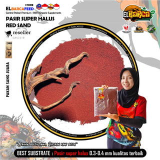 MERAH RED SAND MALANG RED SAND PREMIUM GRADE SUPER FINEa 0.5mm aquarium ...