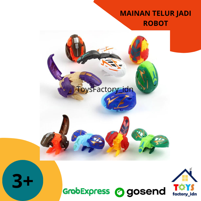 Dinosaur Shape Changing Deformation Robot Dino Egg Toy / Deformation ...