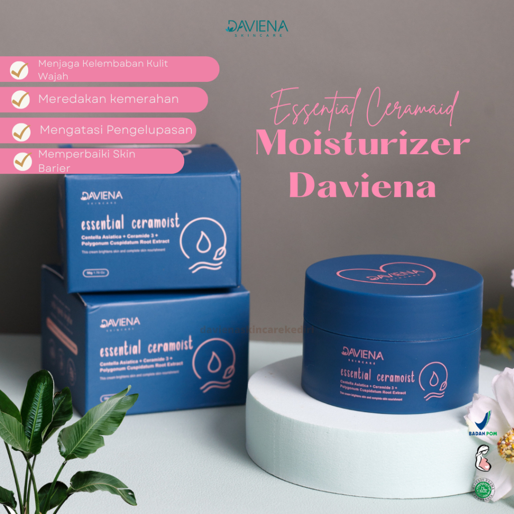Daviena CERAMIDE ESSENTIAL MOIST | Daviena MOISTURIZER GEL 50GRAM ...